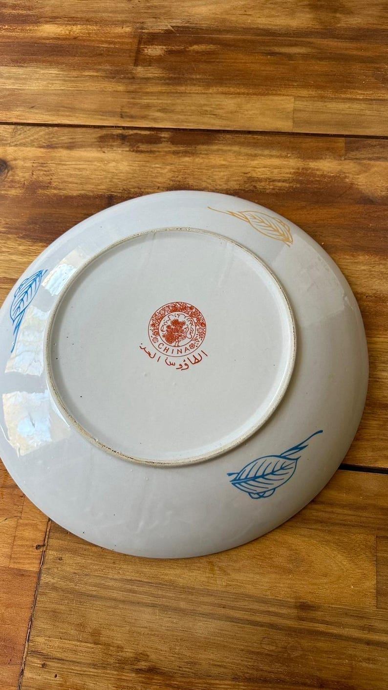 Real Taous Moroccan Plate - Etsy