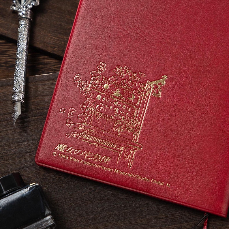 Kiki’s Delivery Service 2026 B6 Planner With Gold Foil Cover – Monthly ...