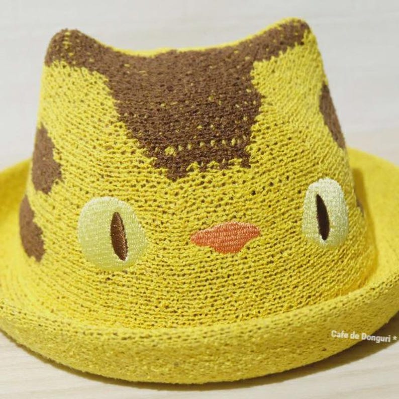 My Neighbor Totoro Catbus Mesh Hat 50cm 52cm, Chin Strap, Official ...