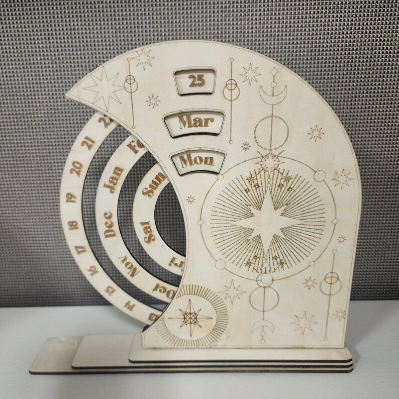 Perpetual Calendar - Etsy