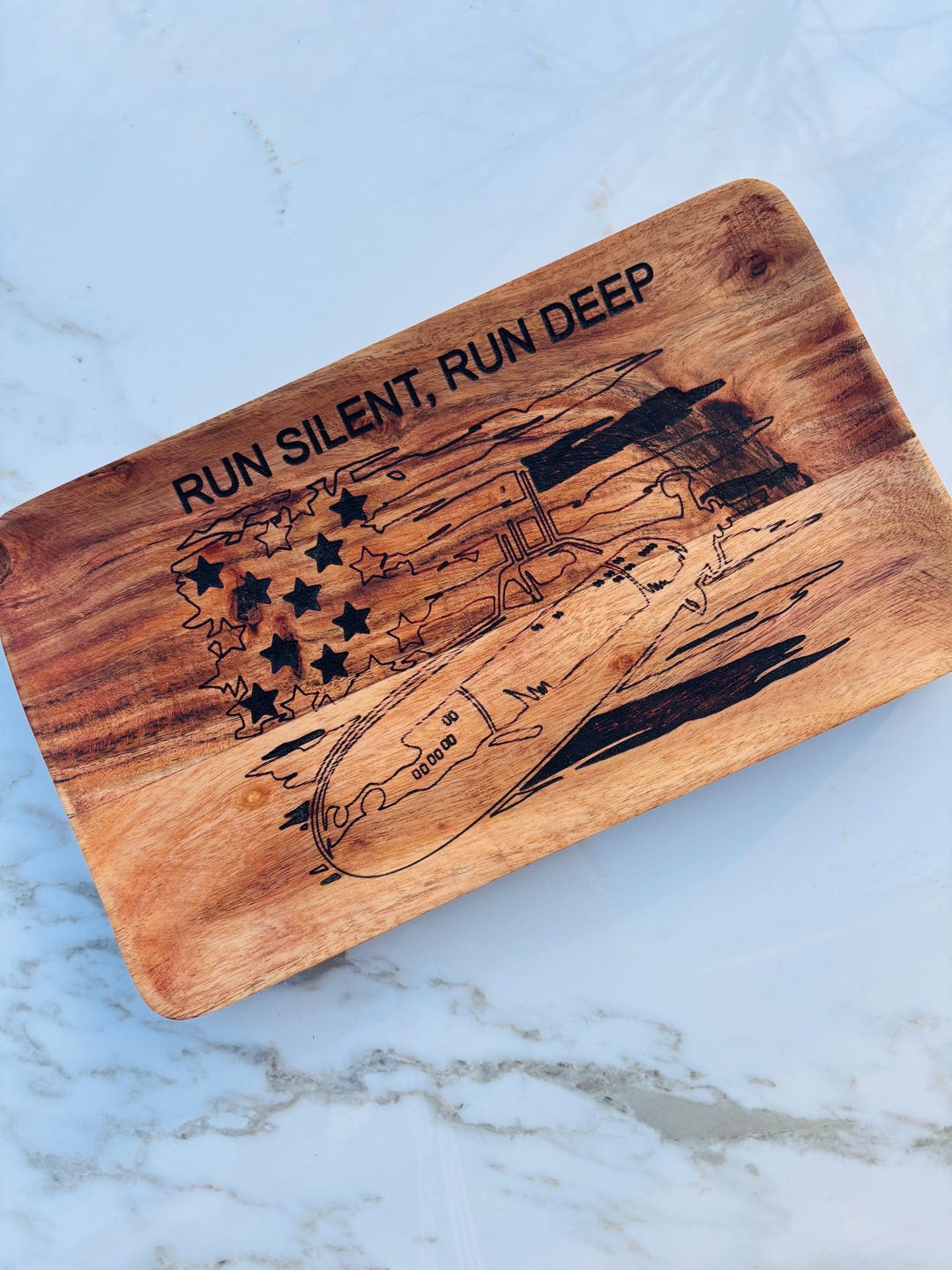 Run Silent, Run Deep Navy Submarine Tray - Etsy