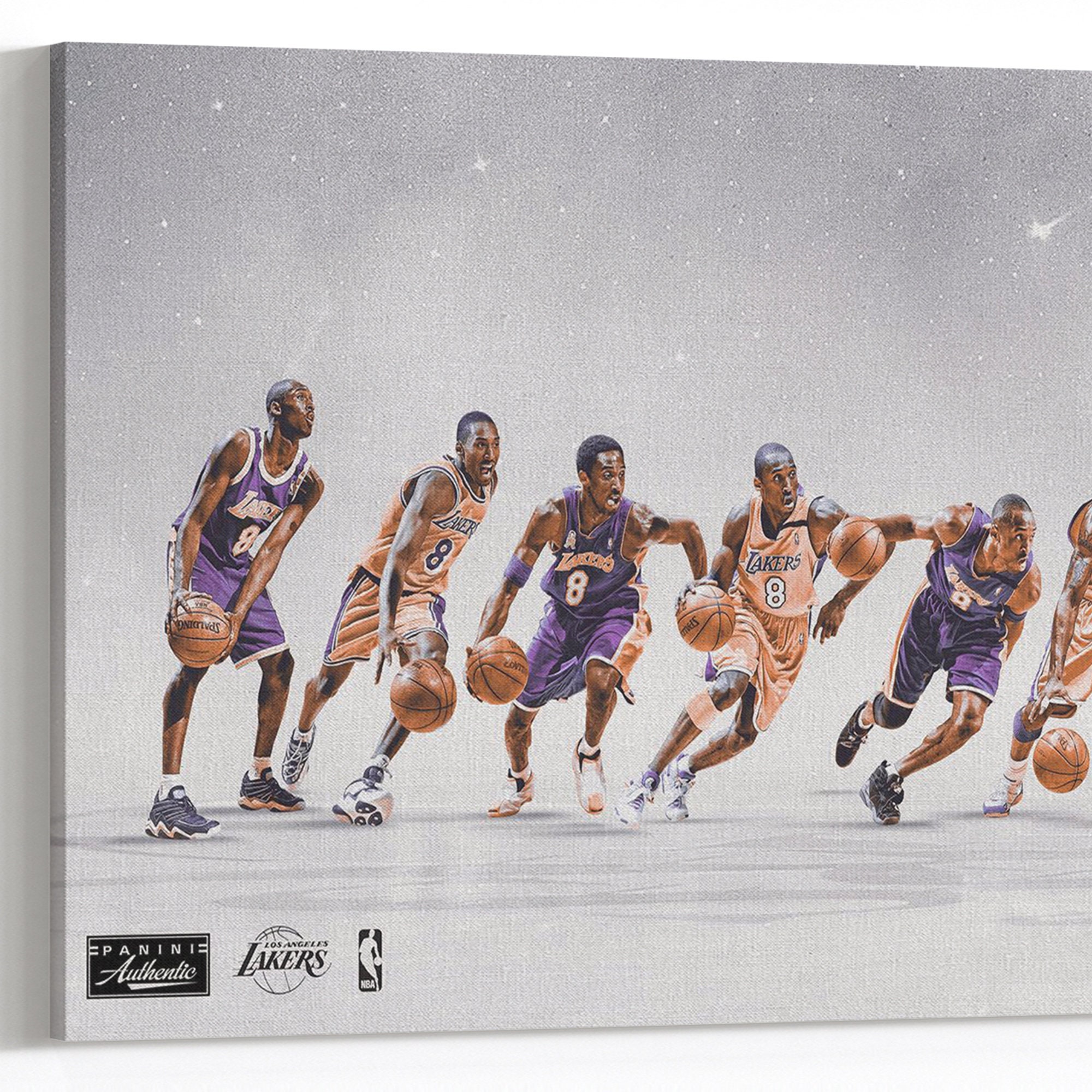 Kobe Bryant Timeline Canvas, Black Mamba Wall Art, Canvas Wall Decor ...