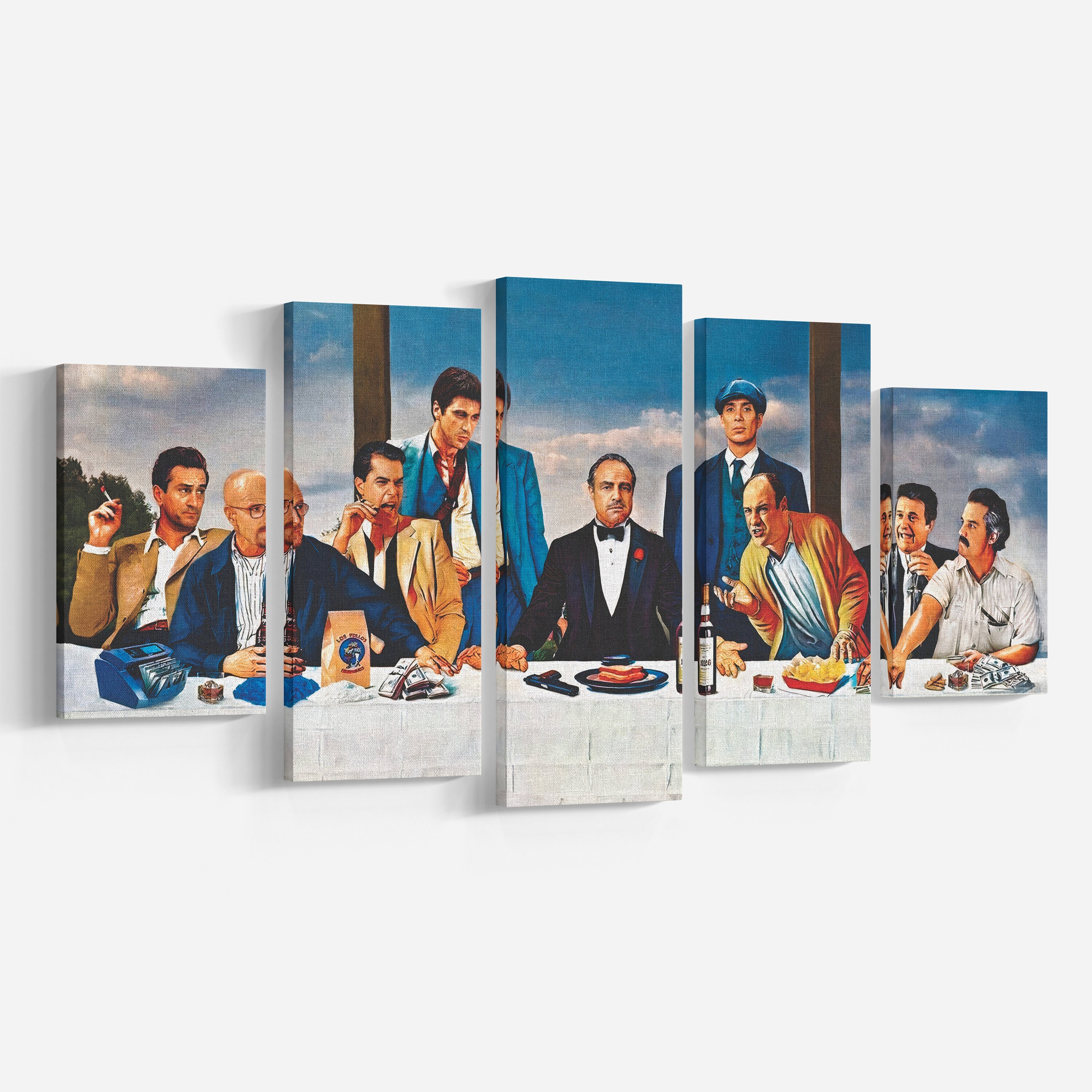 Thomas Shelby, Tony Soprano, Walter White, Tony Montana, Pablo Escobar ...