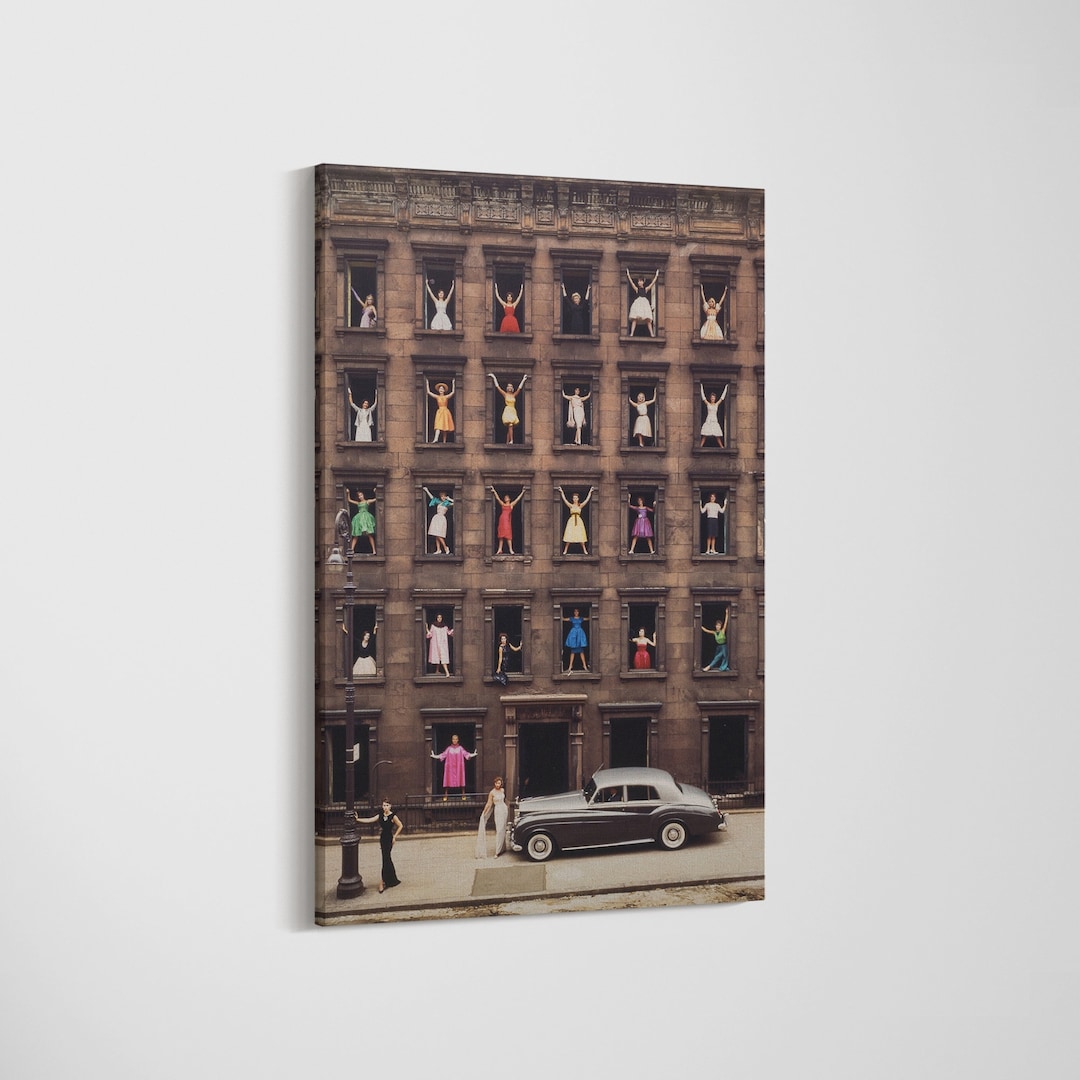 Ormond Gigli, Girls in the Windows Canvas Decor, Ormond Gigli Canvas ...