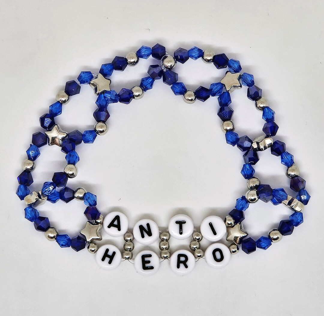 Anti Hero / Midnights Friendship Bracelet / Wavy Friendship Bracelet ...