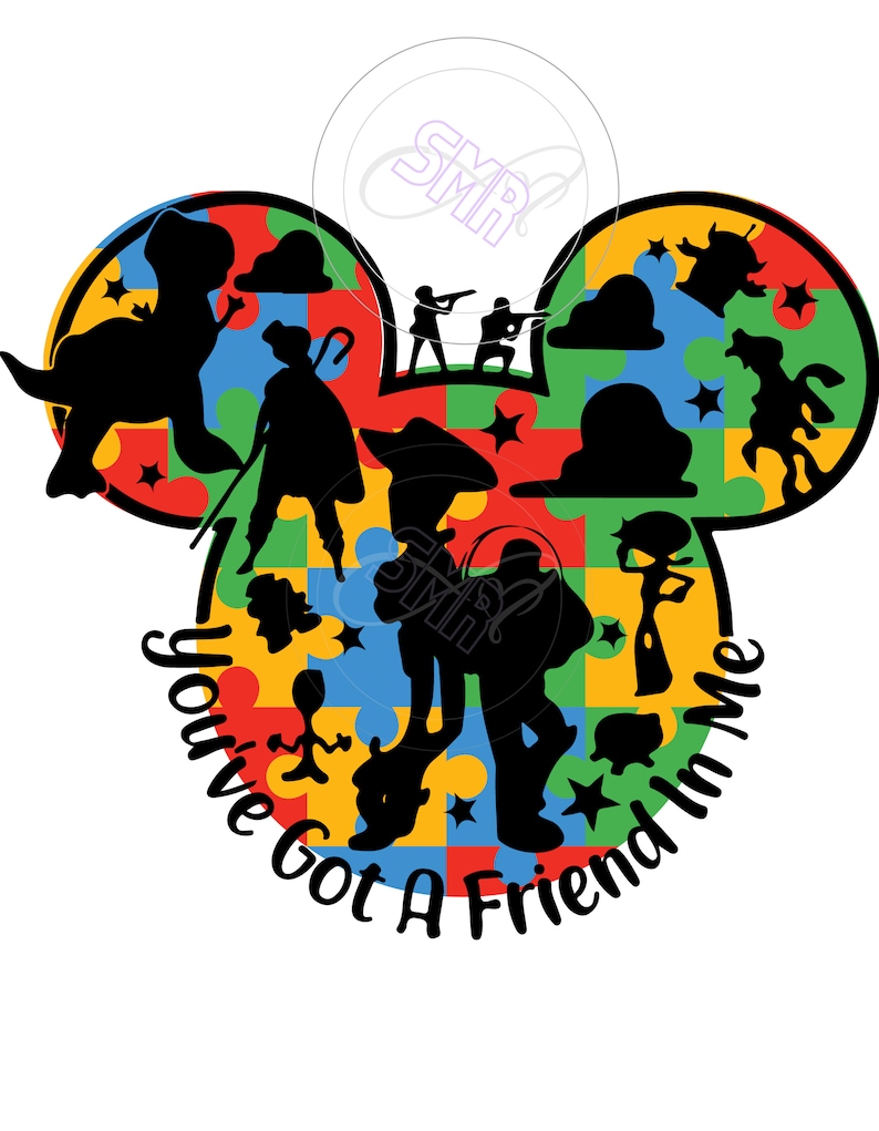 Toy Story Autism. You've Got a Friend in Me. - Etsy