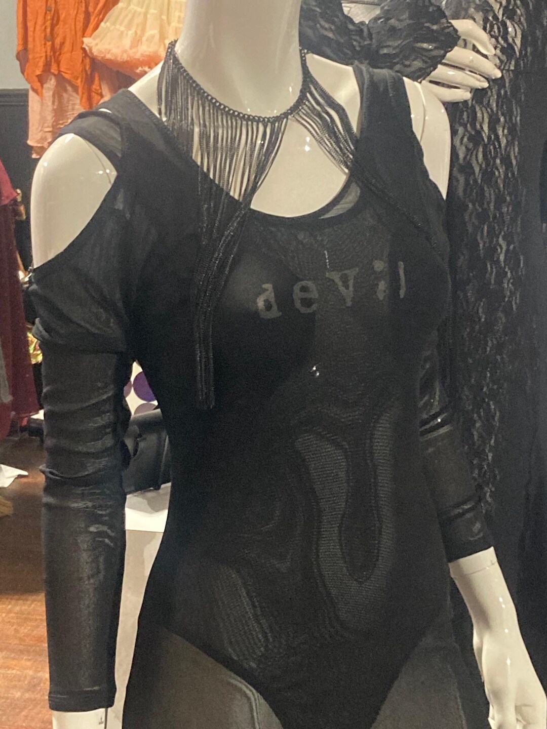 Vintage 2001 Raven Wear Gothic Noir Bodycon Dress (halloween) Inspired ...