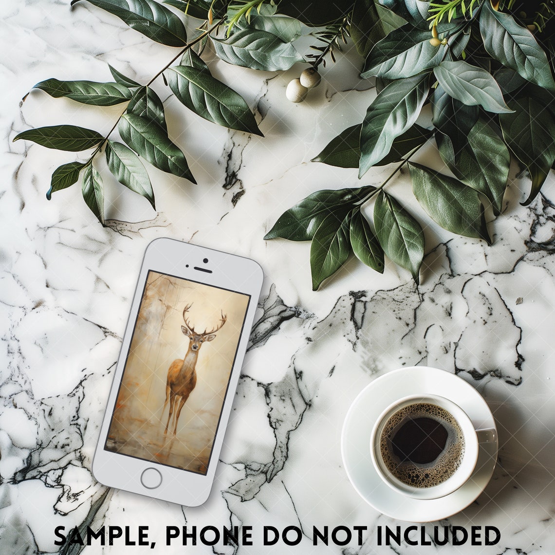 30 JPEG X Greenery Table Flat Lay Mockup Bundle Add Your Own Products ...