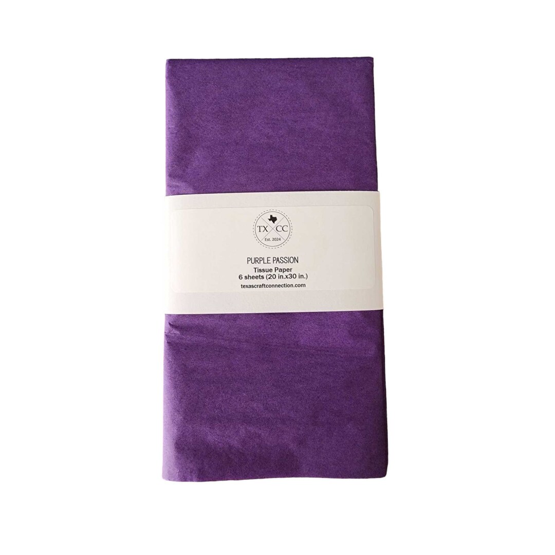 Purple Passion Tissue Paper / Birthday Gift Wrap - Etsy