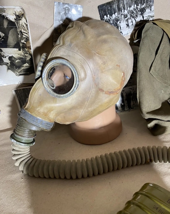 protection gas mask Soviet USSR military vintage gas … - Gem