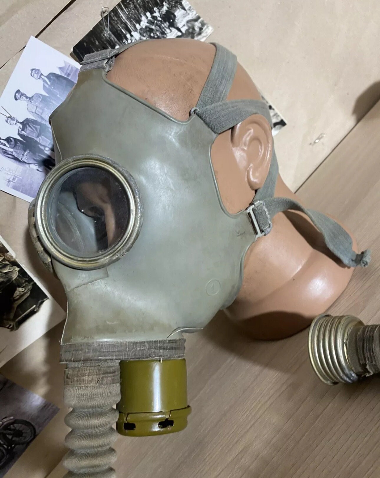Soviet USSR Military Vintage Gas Mask GP-4U 1959 GRAY Mask Very Rare without Filter Army - Etsy