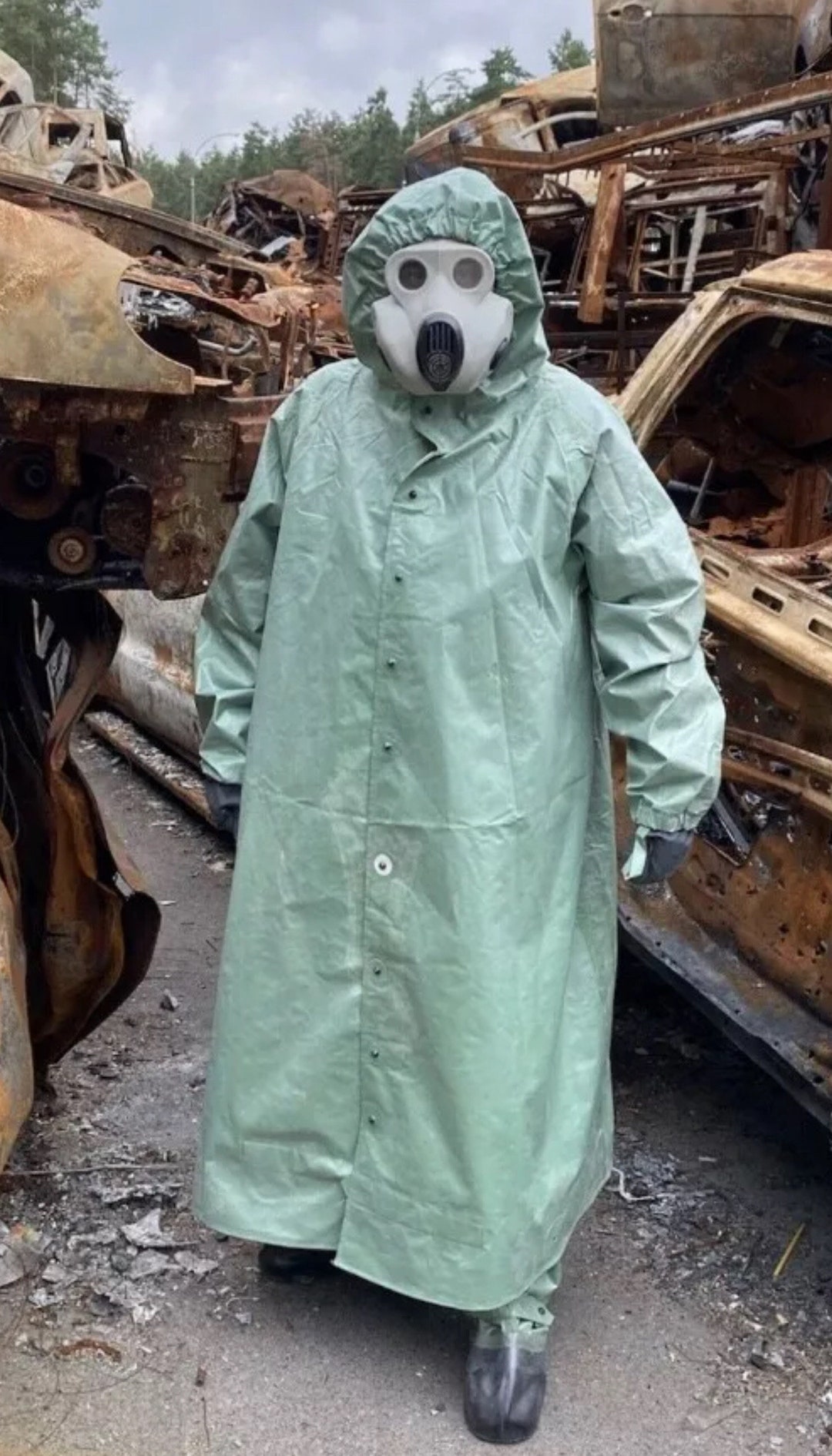 OZK CLOAK Soviet Military Vintage 100% Original Chemical Protection ...