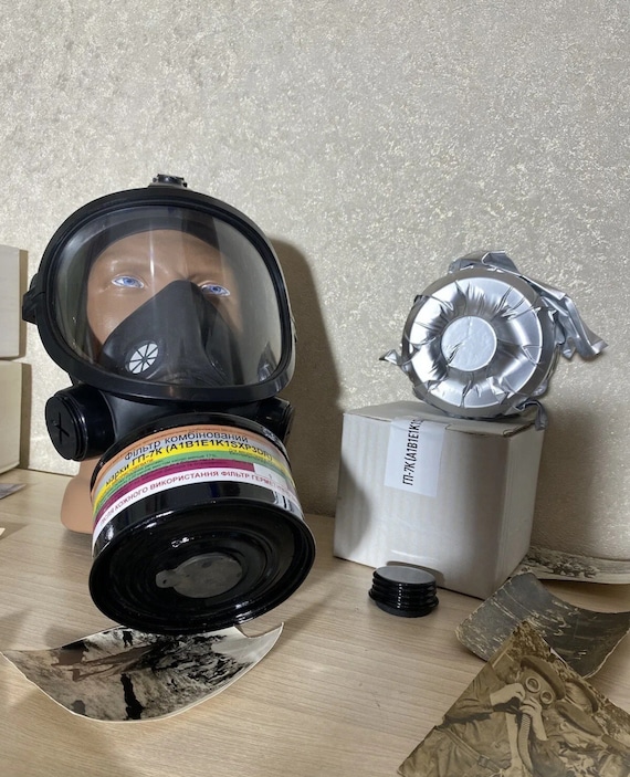 Ukraine panoramic gas mask - Gem