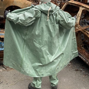 OZK CLOAK Soviet Military Vintage 100% Original Chemical Protection ...