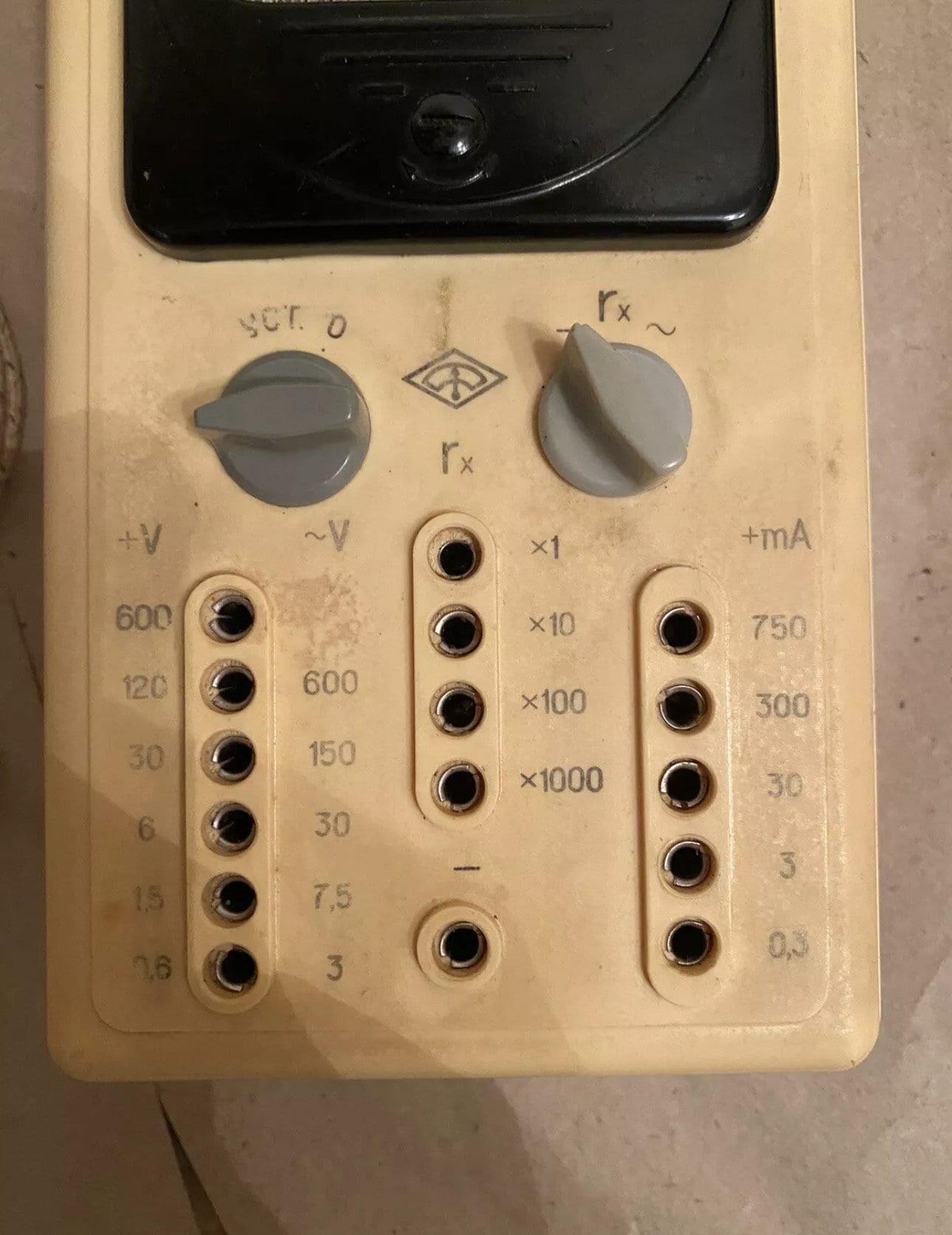 Soviet Vintage USSR Rarity Ammeter Meter Am Voltmeter Volt Vintage USSR ...