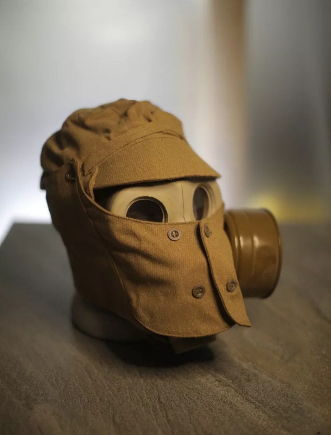Soviet USSR Gas Mask Pmg-nerekhta Pmg Nerekhta Pmg-1 Rare Impregnated ...