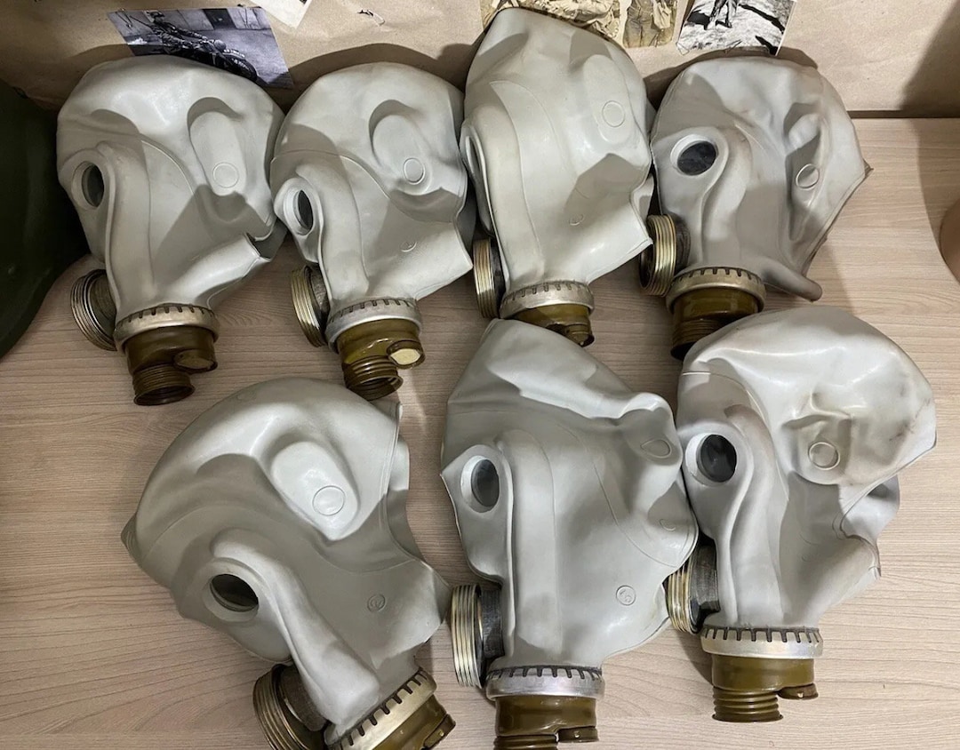 1 Mask Gas Mask Prv-u RSH-4 SHMS Soviet Vintage Rocket Military Army - Etsy