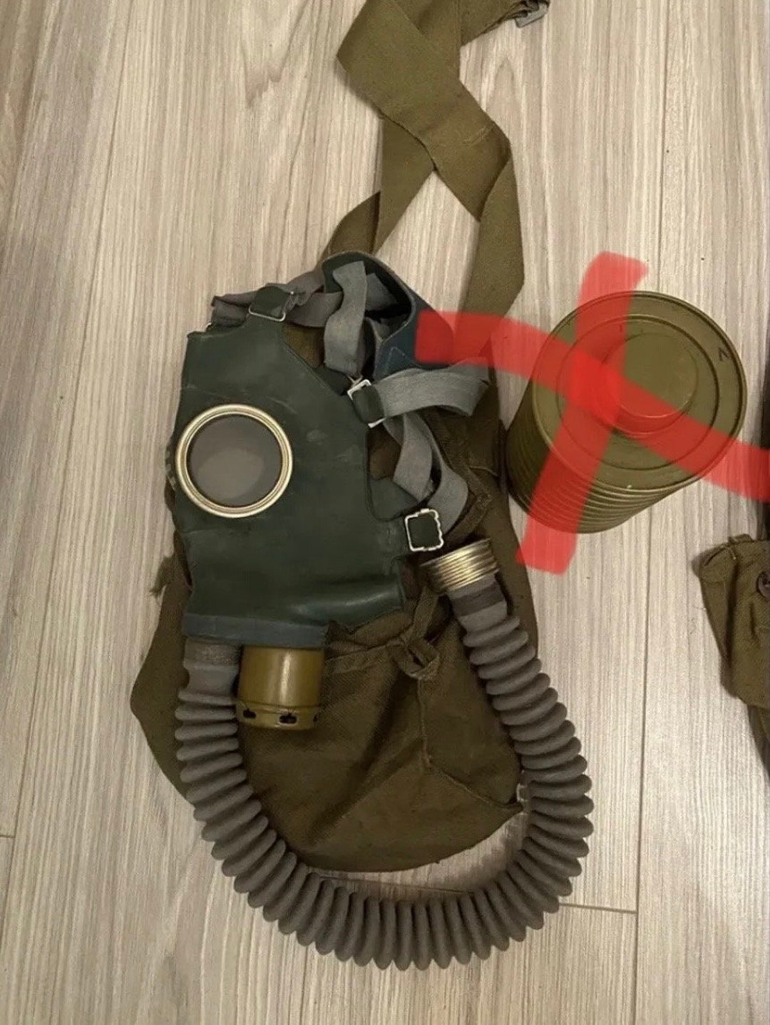 Soviet USSR Military Vintage Gas Mask GP-4U - Etsy