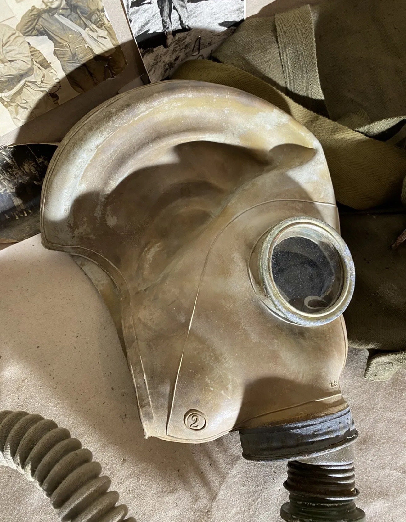 Protection Gas Mask Soviet USSR Military Vintage Gas Mask SHM-1 1940 ...