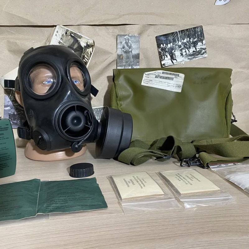 British Military Gas Mask - Etsy