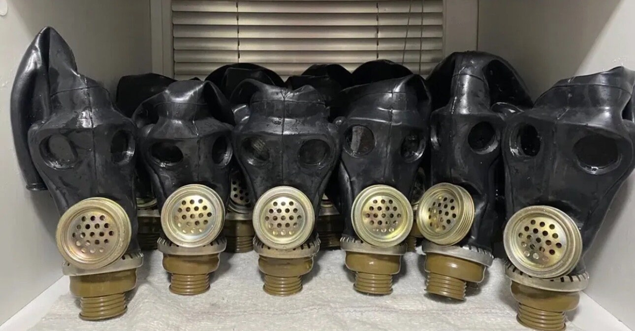 1 Mask Gas Mask PRV-U Rsh-4 SHMS Soviet Vintage Rocket Military Army - Etsy
