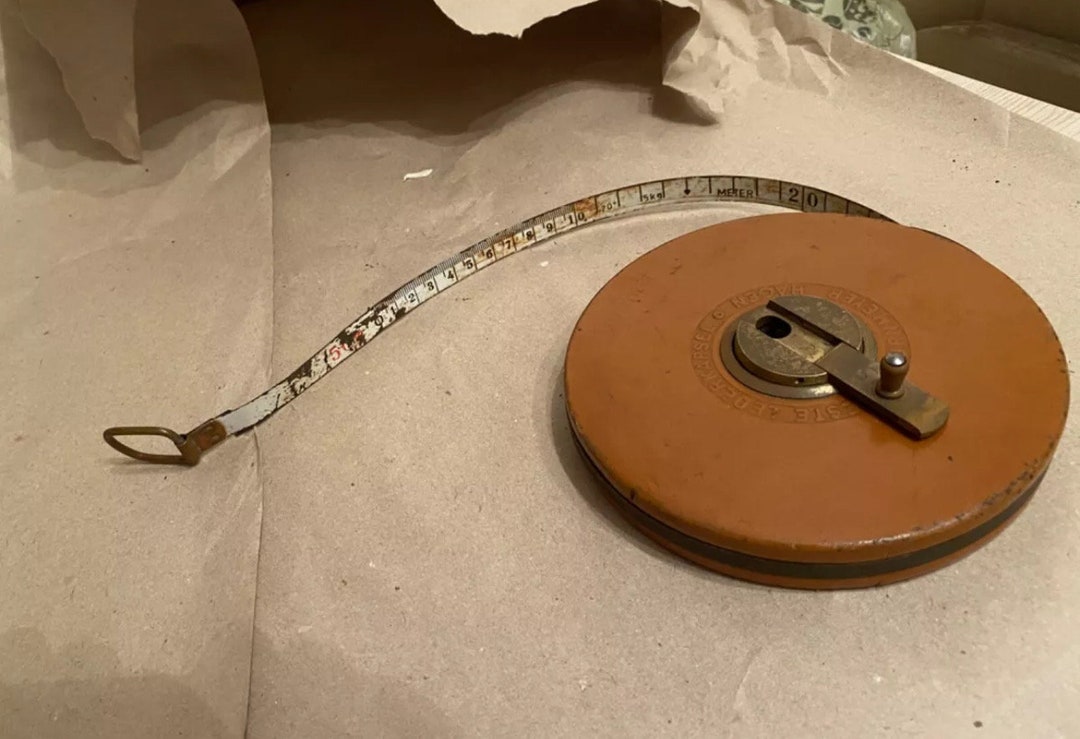 RARE Yardstick Measuring Ruler Tape Measure 50m“turnmeyer Hagen ...