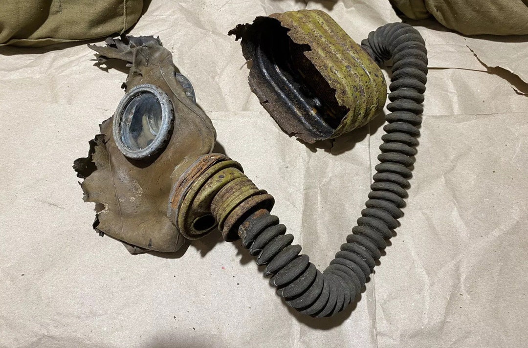 DUG Mask Protection Gas Mask SHM-1 Extra Rare Original Red Army Shm ...