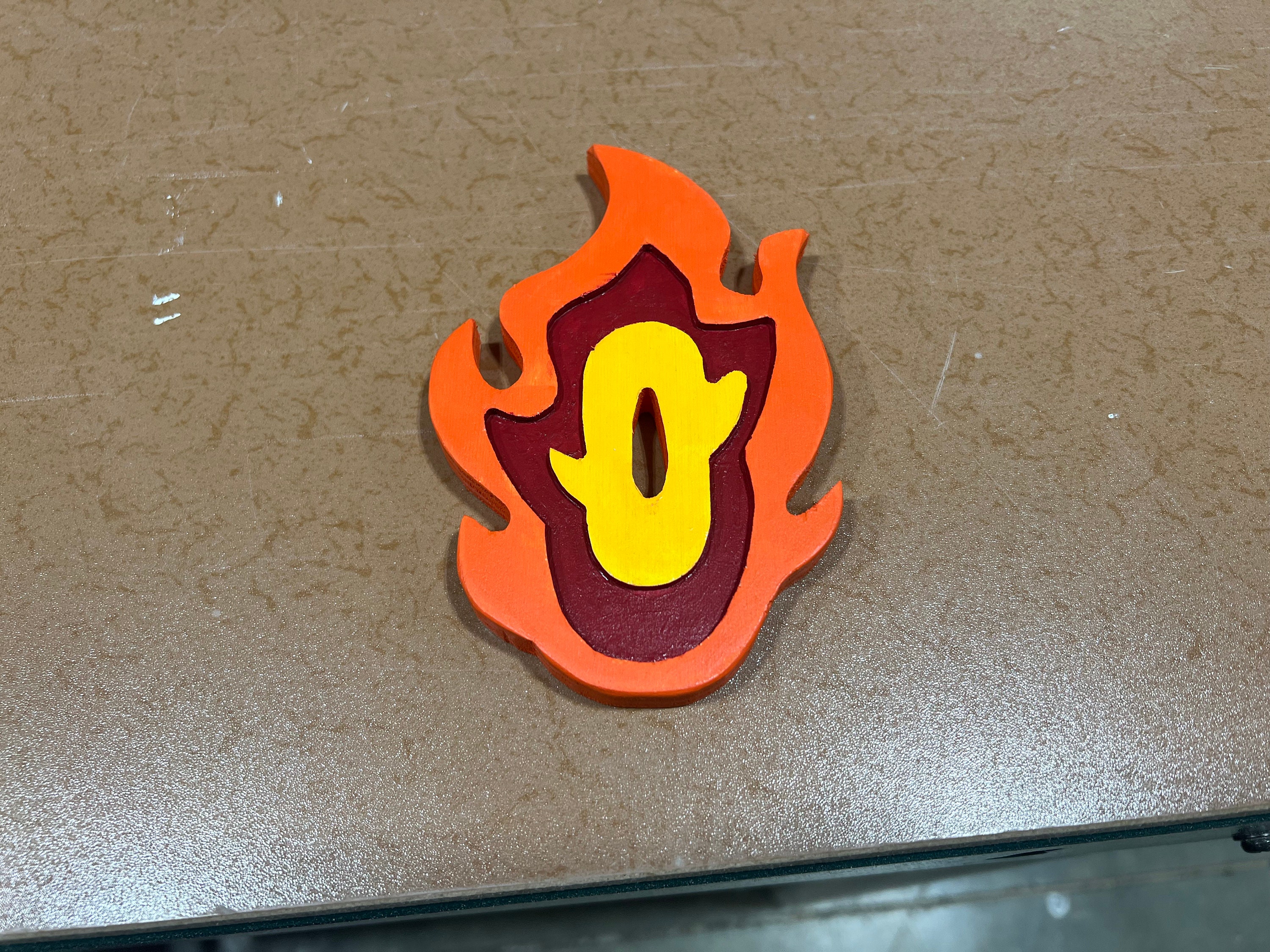 Wooden Demon Slayer Rengoku Sword Guard - Etsy