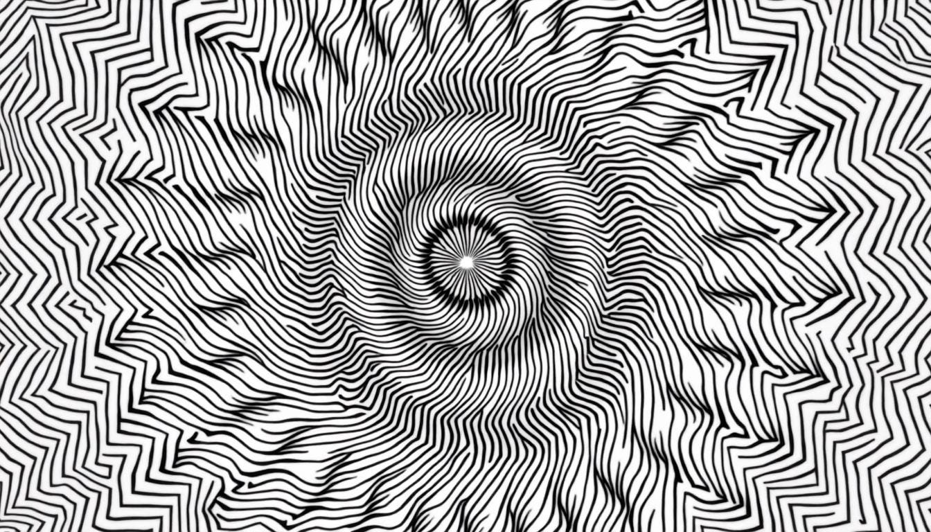 45 Geometric & Hypnotic Coloring Pages – Mindful Mandala-inspired Art ...