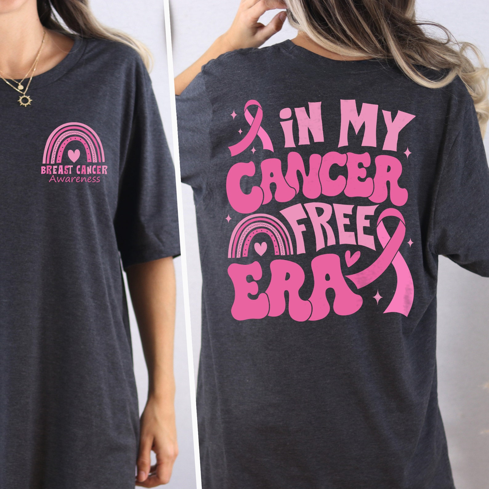Breast Cancer Awareness Shirt, Pink Ribbon Shirt, in My Cancer Free Era ...