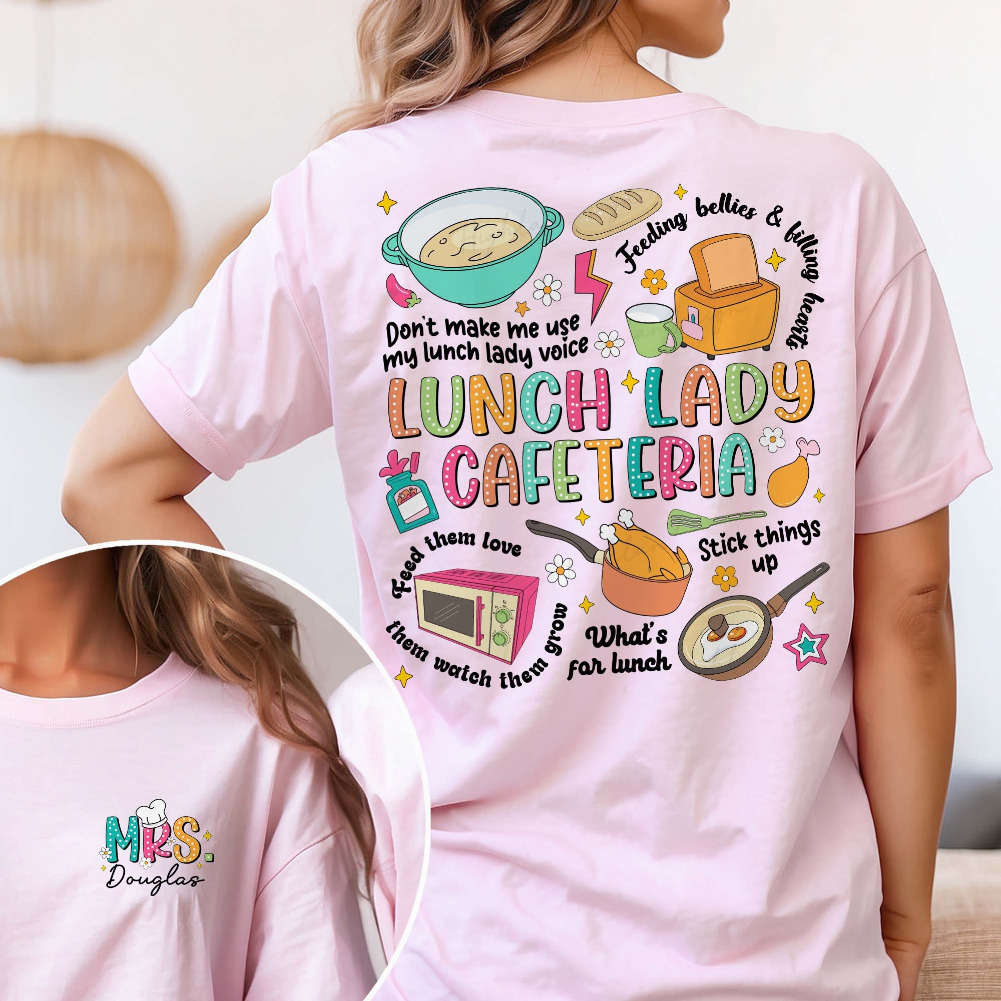 Custom Lunch Lady Shirt, Lunch Lady Back to School Shirt, School ...