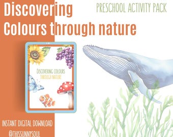 Nature-inspired Colours Printables | Homeschool & Preschool Learning ...