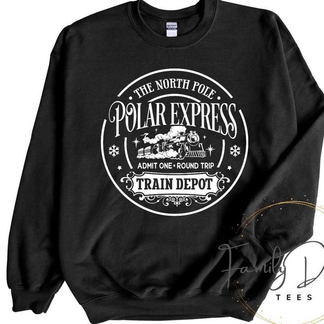 Polar Express Hoodie, Polar Express Trip Sweatshirt, Christmas Family ...