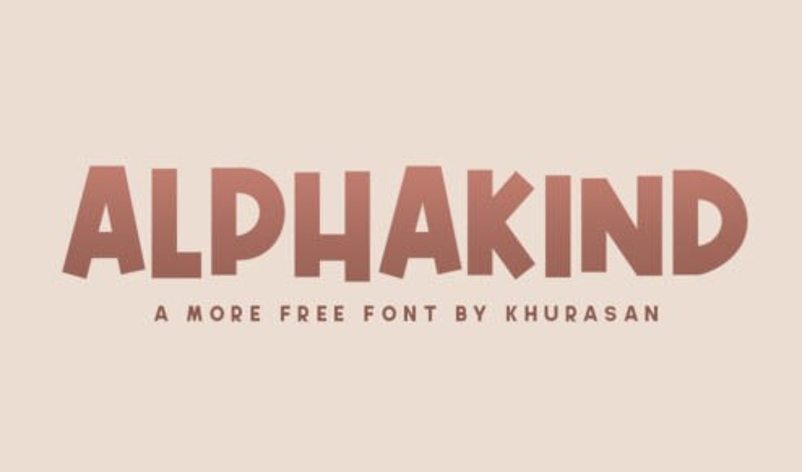 Alphakind Font, Sans Serif Fonts, Classy Fonts, Handwritten Font ...