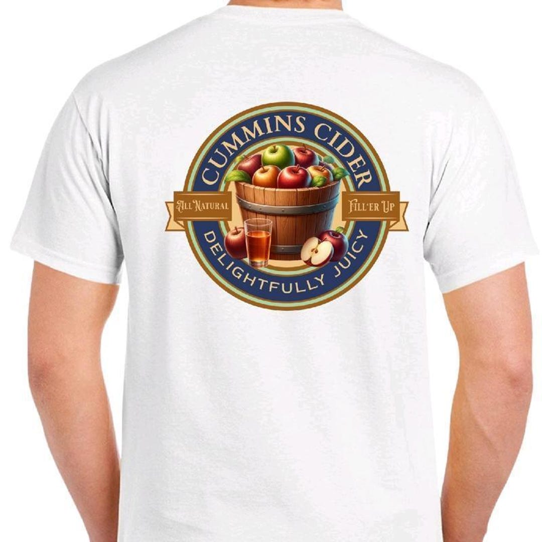Cummins Cider Funny T-shirt for Adult, Cummins Cider Funny Meme Unisex ...