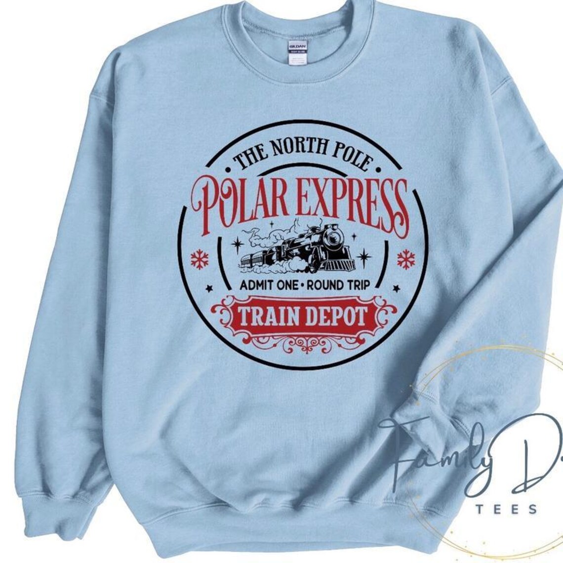 Polar Express Hoodie, Polar Express Trip Sweatshirt, Christmas Family ...