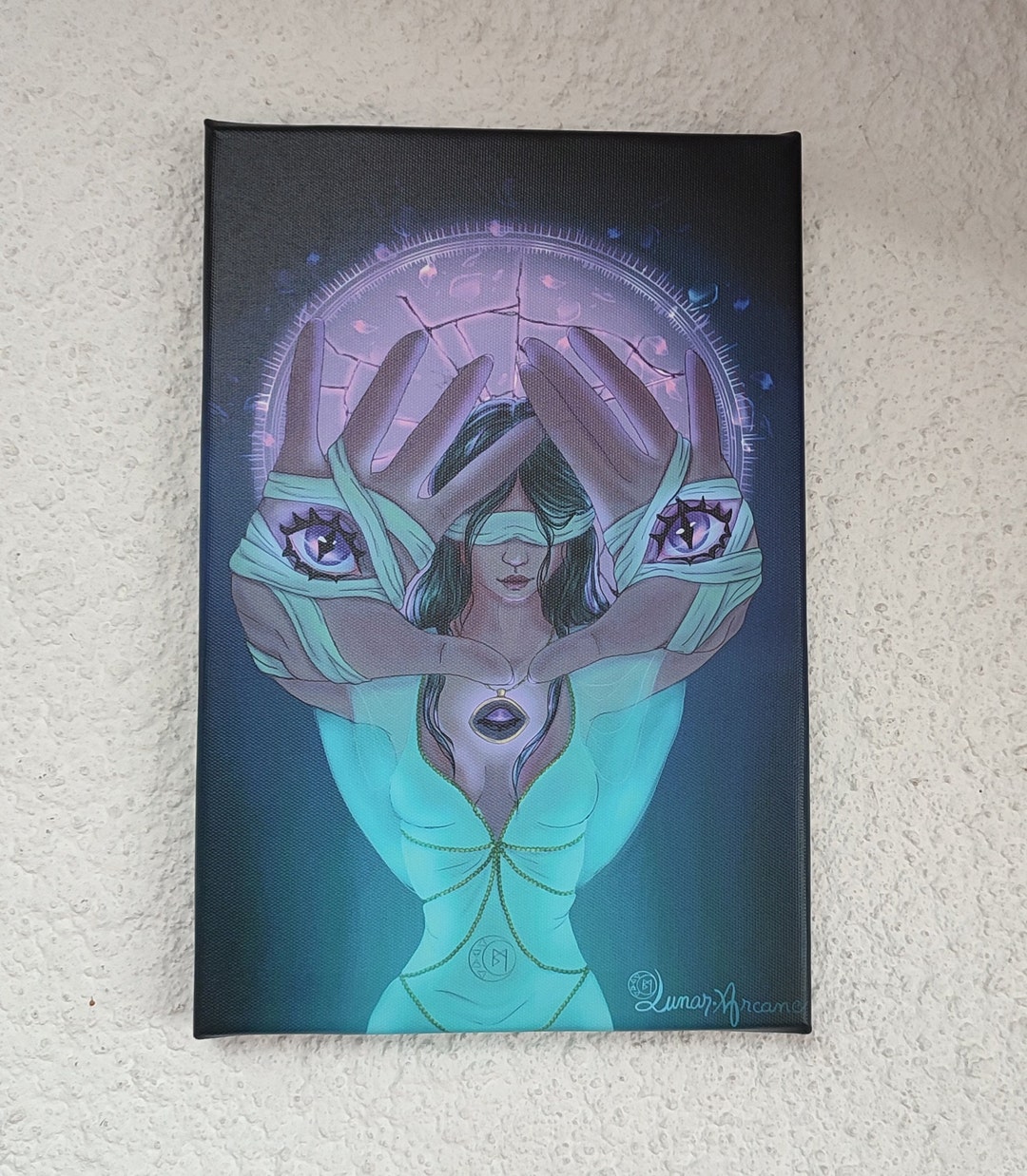 Canvas A4 Fantasy Art, Fantasy Characters - Etsy