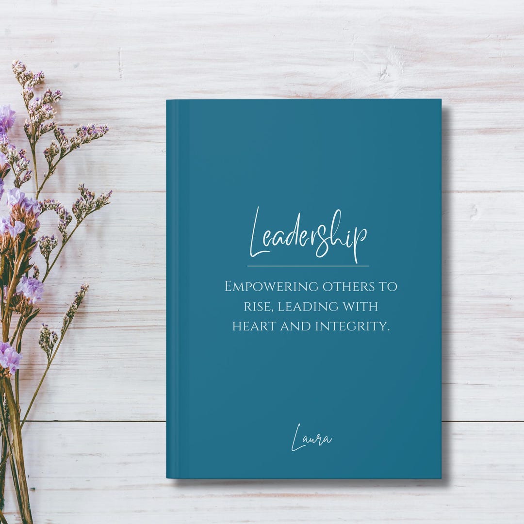 Leadership Team Appreciation Notebook, Employee Journal for Leadership ...