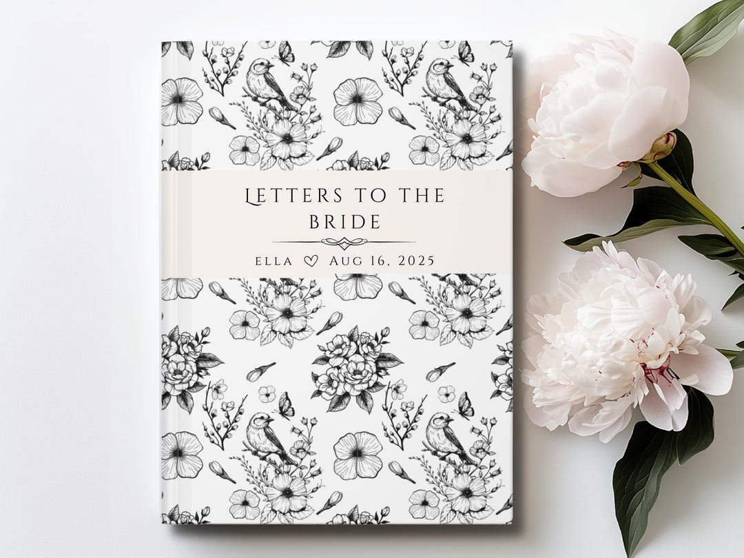 Letters to the Bride Notebook, Bride Journal, Notebook for Bride ...