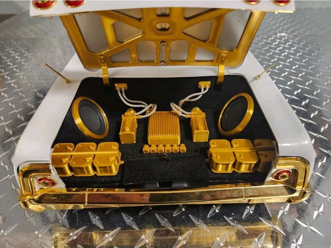 Sac City Beats RC Scale Bluetooth Speaker Trunk Kit for Redcat ...