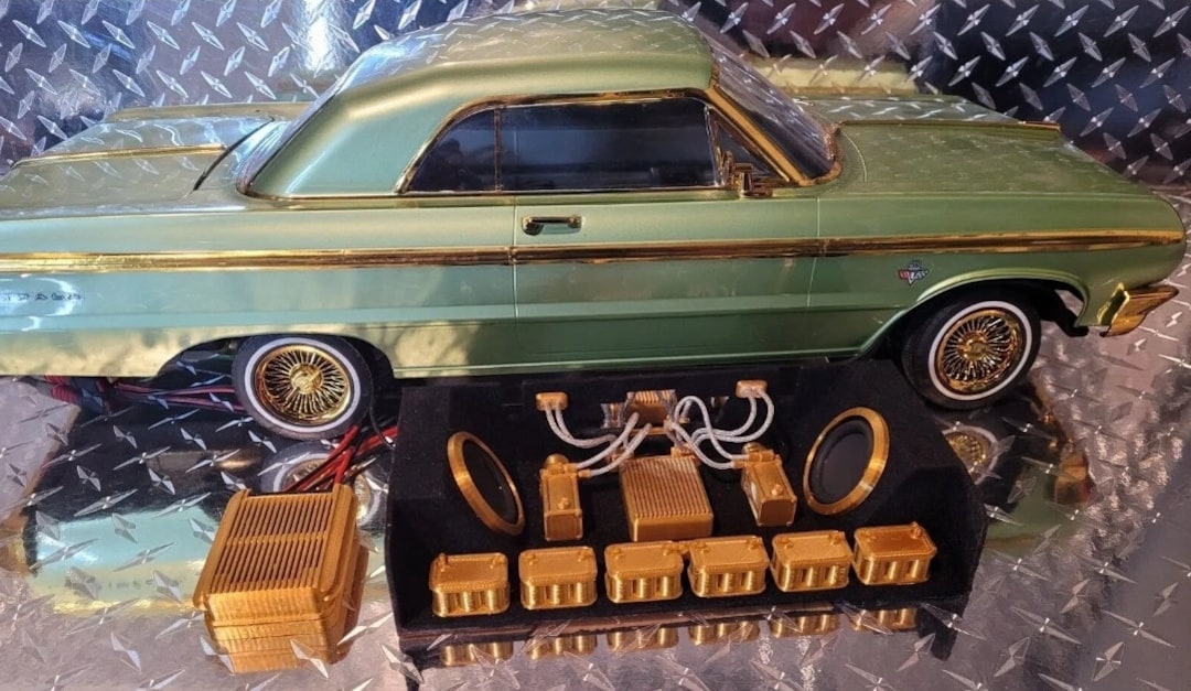 Sac City Beats RC Scale Bluetooth Speaker Trunk Kit for Redcat ...