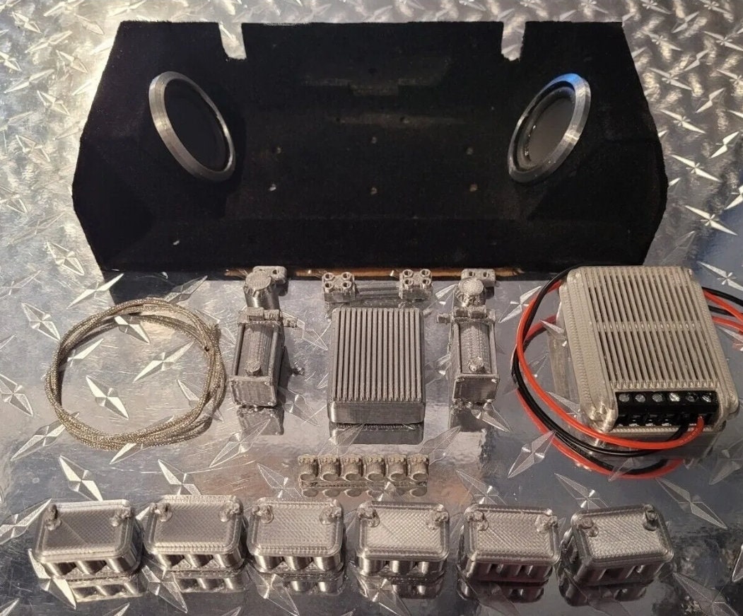 Sac City Beats RC Scale Bluetooth Speaker Trunk Kit for Redcat ...