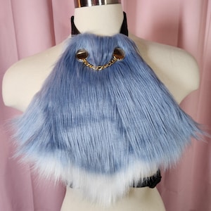 Helluva Boss Hazbin Hotel Stolas Chest Fluff Harness - Etsy