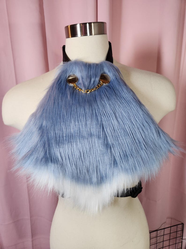 Helluva Boss Hazbin Hotel Stolas Chest Fluff Harness - Etsy Australia