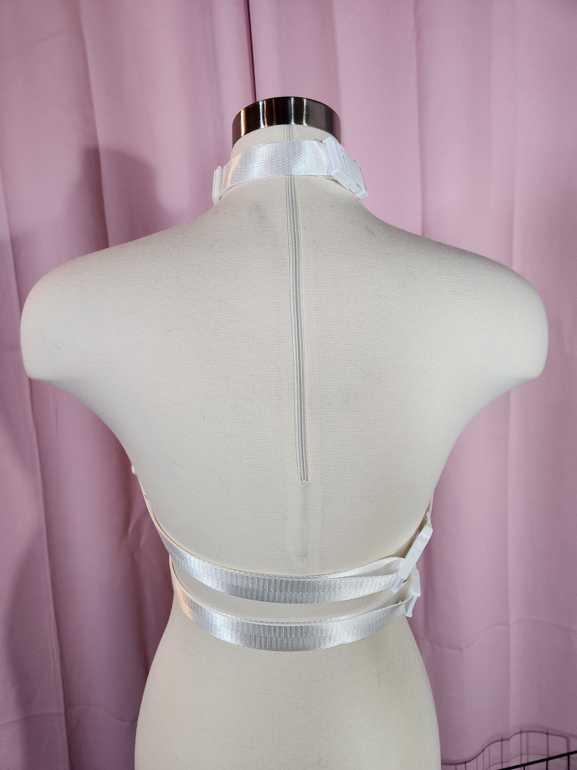 Hazbin Hotel Angel Dust Furry Chest Fluff Harness - Etsy