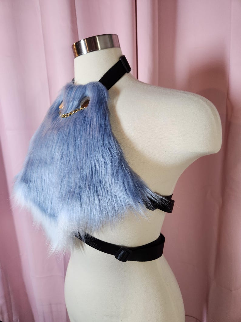 Helluva Boss Hazbin Hotel Stolas Chest Fluff Harness - Etsy Australia