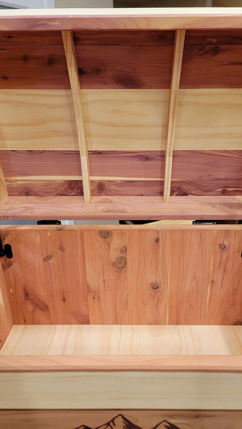 Cedar Chest, Wooden Chest, Toy Storage Box, Wooden Box for Personal ...