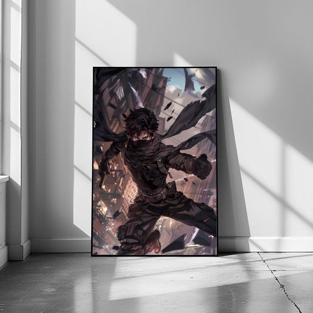 Epic Anime Poster, Stunning Wall Art, Iconic Characters, Perfect for ...