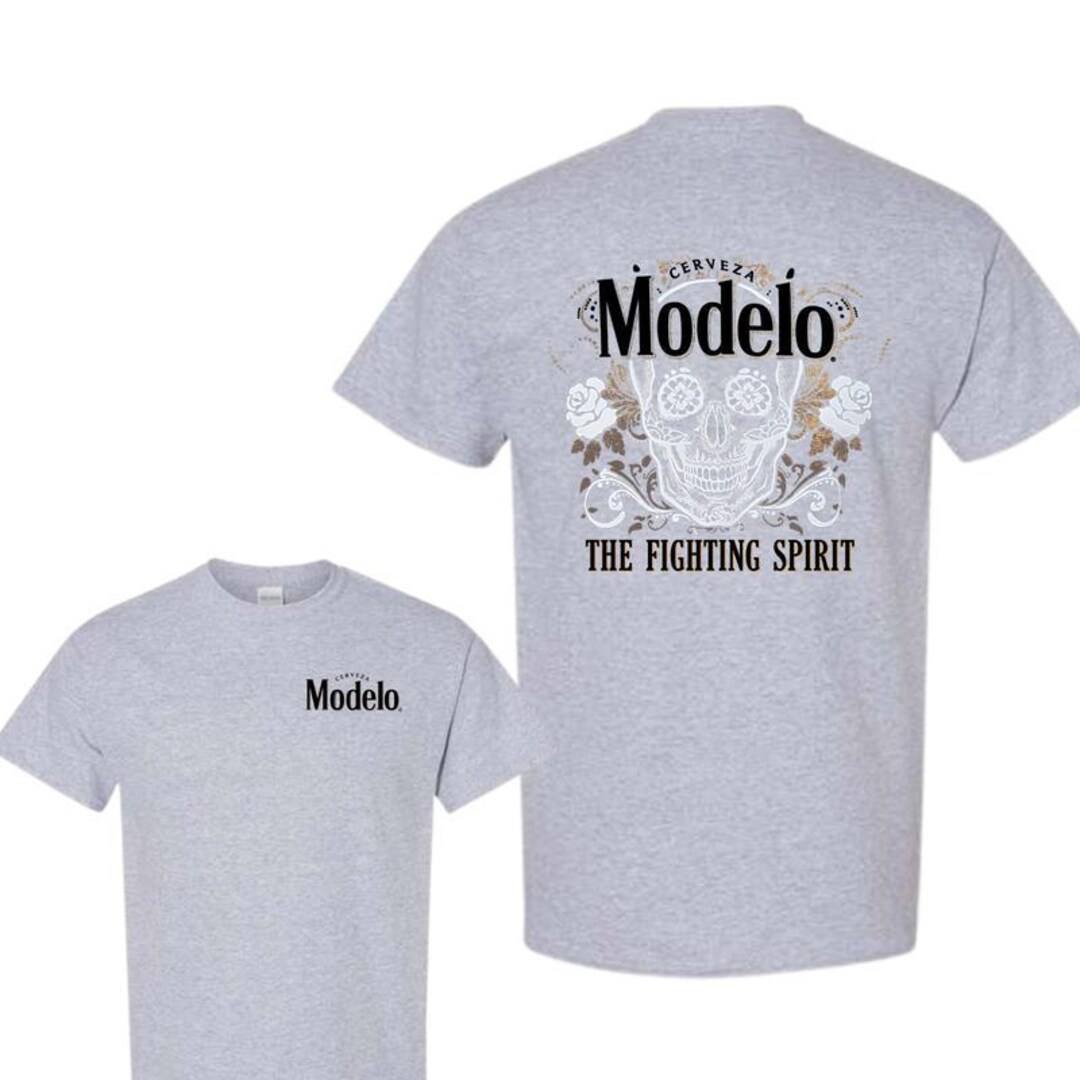 Modelo Skull Front and Back T-shirt, Graphic Sweatshirt for Mens ...