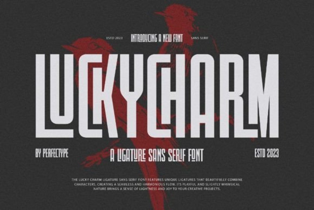Lucky Charm Font, Cute Font, Note Font, Handwritten Font, Branding Font ...